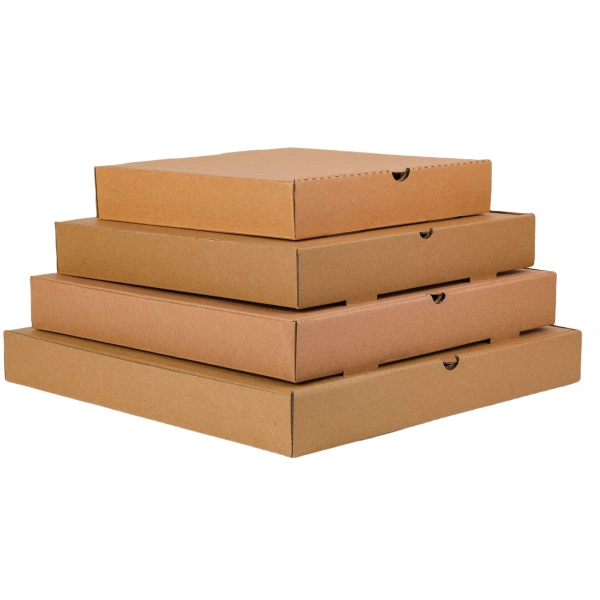 Wheature Empty Square Cardboard Pizza Boxes Reusable Pizza Container ...